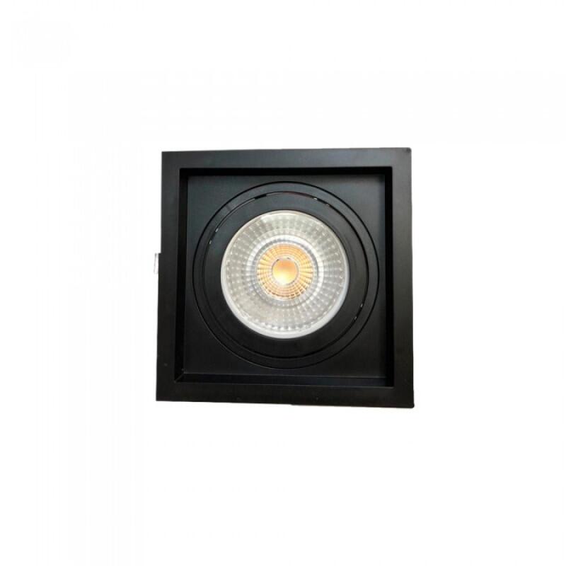 Spot de Embutir Preto Face Recuada 1x Par30 | Decor Lumen