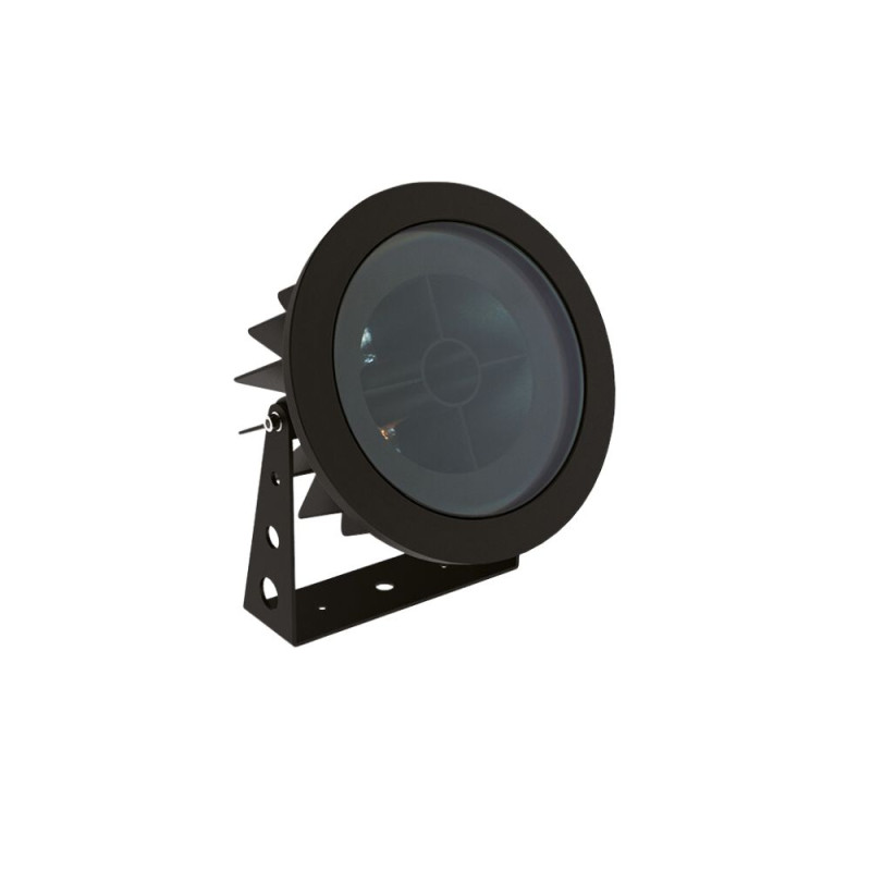 Projetor Flat 16W Preto 10º 2700K - Durável e Eficiente