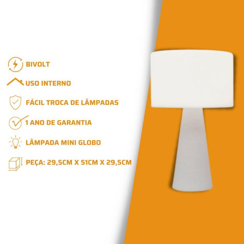 Adquira seu Abajur Simple 1-E27 Use na Decor Lumen!